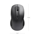 Onn 5-Button Wireless Bluetooth Mouse, Ergonomic Design, USB-A Nano ...