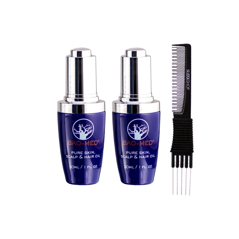 THERAPRO Mediceuticals Bao-Med Pure Skin, Scalp & Hair Oil (1 oz) with ...