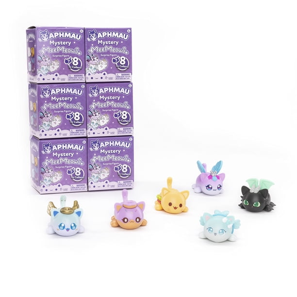 Aphmau Mystery MeeMeows Surprise Figures 6 Pack Wildy Popular 8 ...
