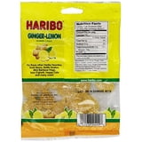 Haribo Bite-Sized Ginger Lemon Gummies Candy, 5 oz, 12 Count - Walmart.com