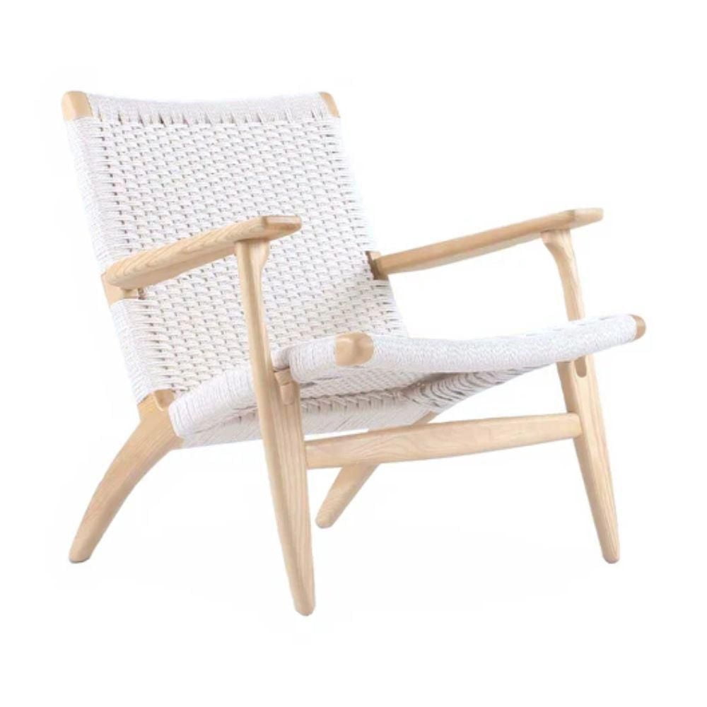 Click here for Take Me Home Furniture Lavaca Lounge Chair White-N... prices