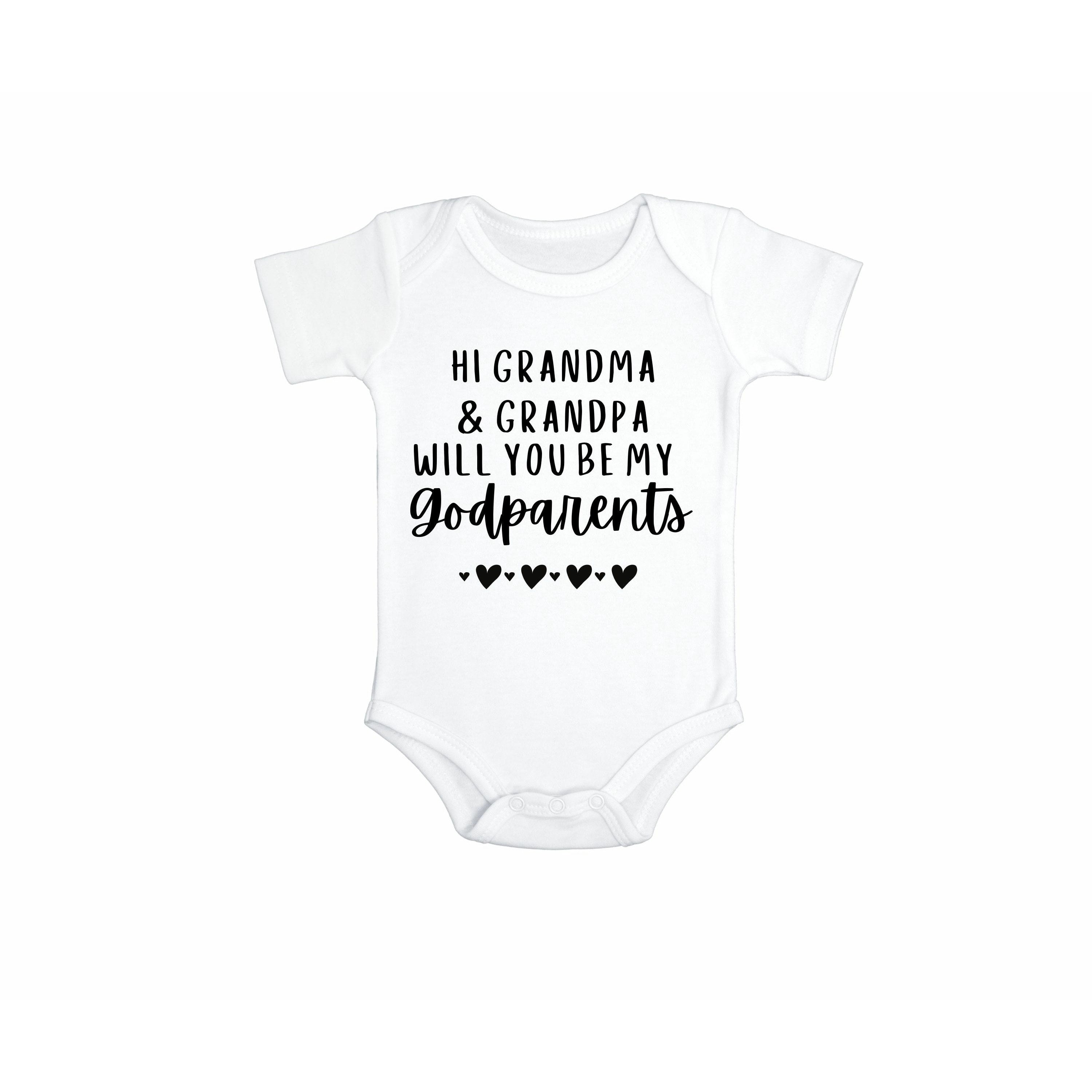 Hi Grandma & Grandpa Will You Be My Godparents? - Walmart.com