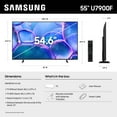 Samsung 55” Class Crystal UHD U7900F 4K Smart TV 2025 - UN55U7900FFXZA ...
