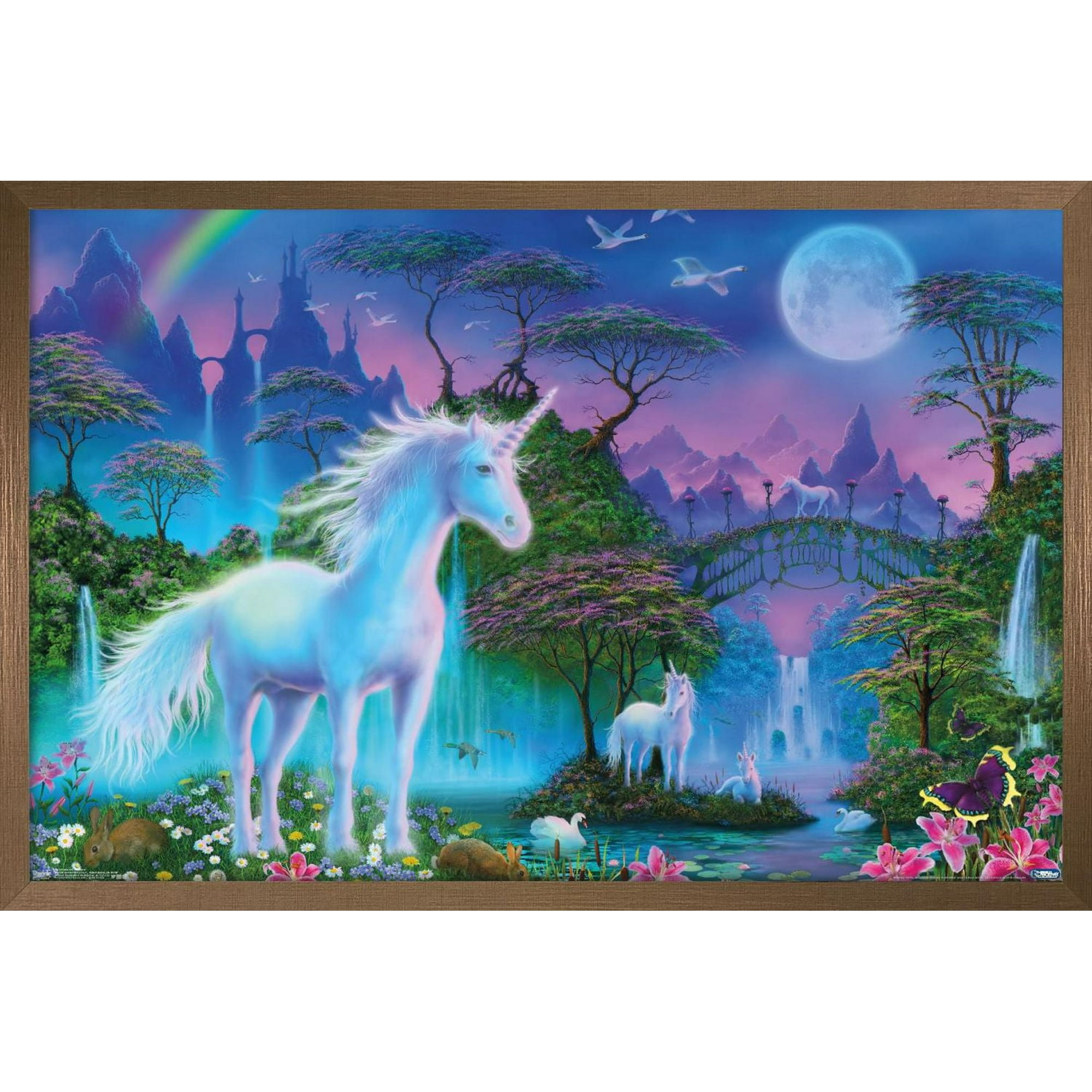 Click here for Trends International Unicorn Meadow Wall Poster  2... prices
