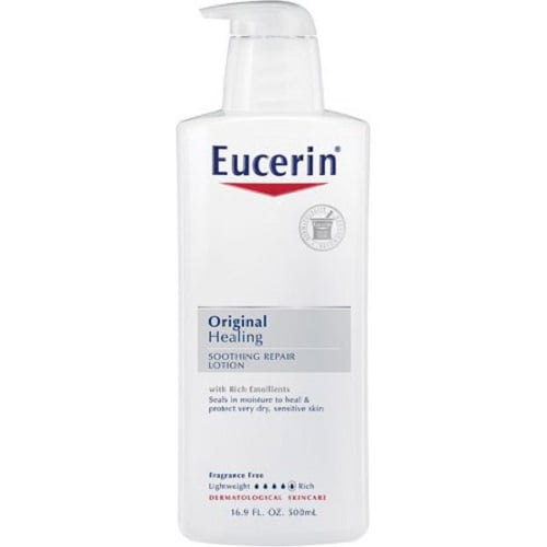 Eucerin Moisturizer 16 oz. Pump Bottle Lotion Unscented 1 Bottle ...