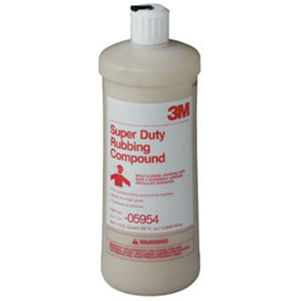 3M Company 3M-5954 Super Duty Rubbing Compound - Walmart.com - Walmart.com