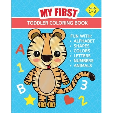 Toddler Alphabet Coloring Book for Kids: Toddler Coloring Book ...