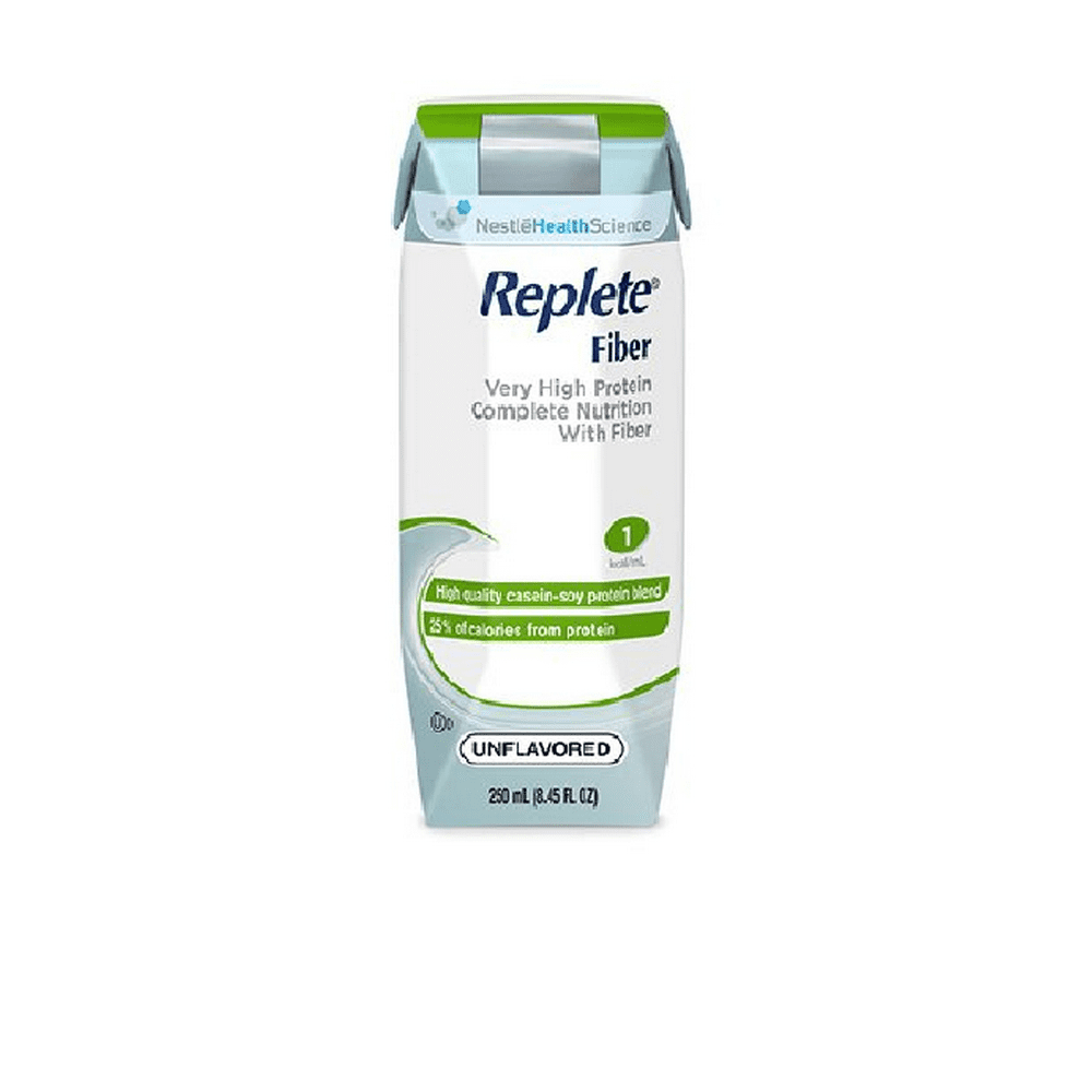 Replete Nutritional Drink with Fiver 9871616245 250 mL Case of 24 ...