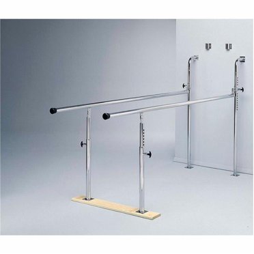 10 ft. Wood Platform Mounted Parallel Bars, Height Adjustable - Walmart.com
