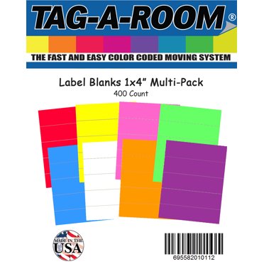 Royal Green Color-Coding Labels White Stickers Roll 1.57inch x 0.75 ...