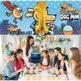 Dog Man 5th Party Supplies Decoration Cake Topper Cupcake Big Number ...