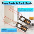BOAYAL Laser Distance Meter 262ft with 1/16in Accuracy Distance/Volume ...