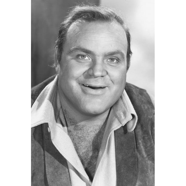 Dan Blocker as Eric 'Hoss' Cartwright in Bonanza 24x36 Poster - Walmart ...
