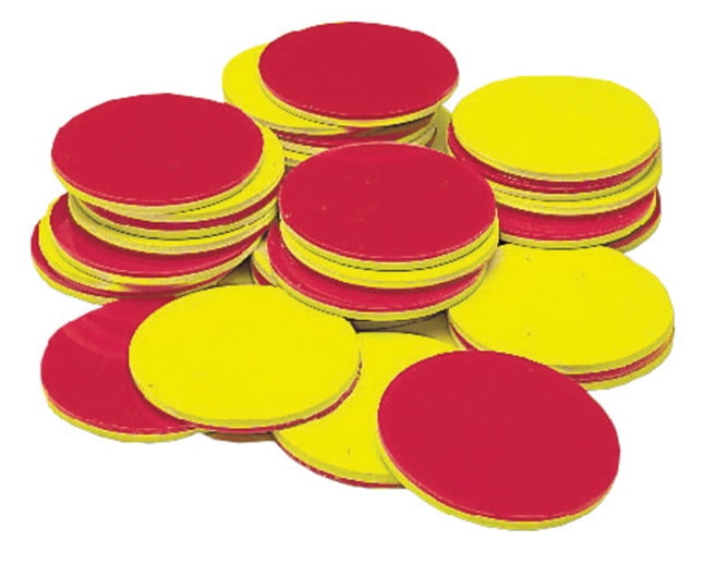 Learning Resources Two Color Counters, Red and Yellow, Pack of 200 ...