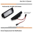 OEM-Fit 3W Full LED License Plate Light Kit For Hyundai 2011-17 ...