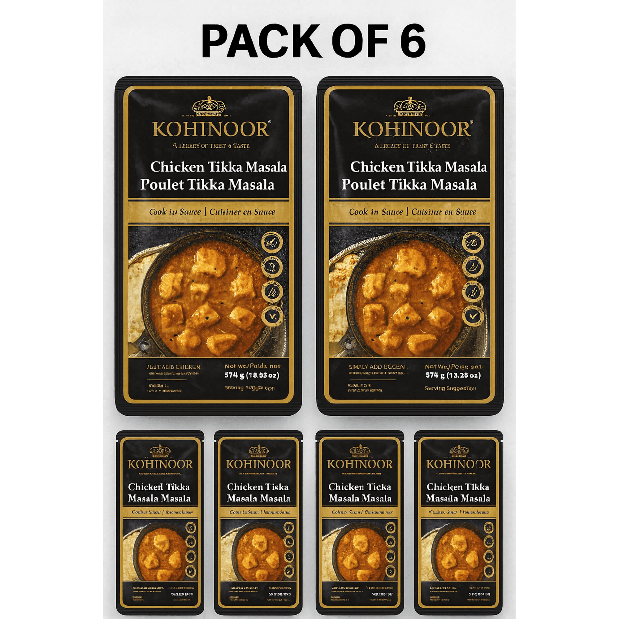 Click here for Kohinoor Chicken Tikka Masala - Cooking Sauce  Pac... prices