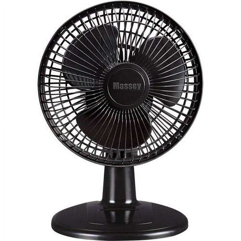 Massey 6" Desk/Clip Personal Fan 2-in-1