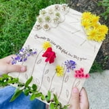 WINDLAND Wood Flower Collector Board Hand Pick Florals Arrangement ...