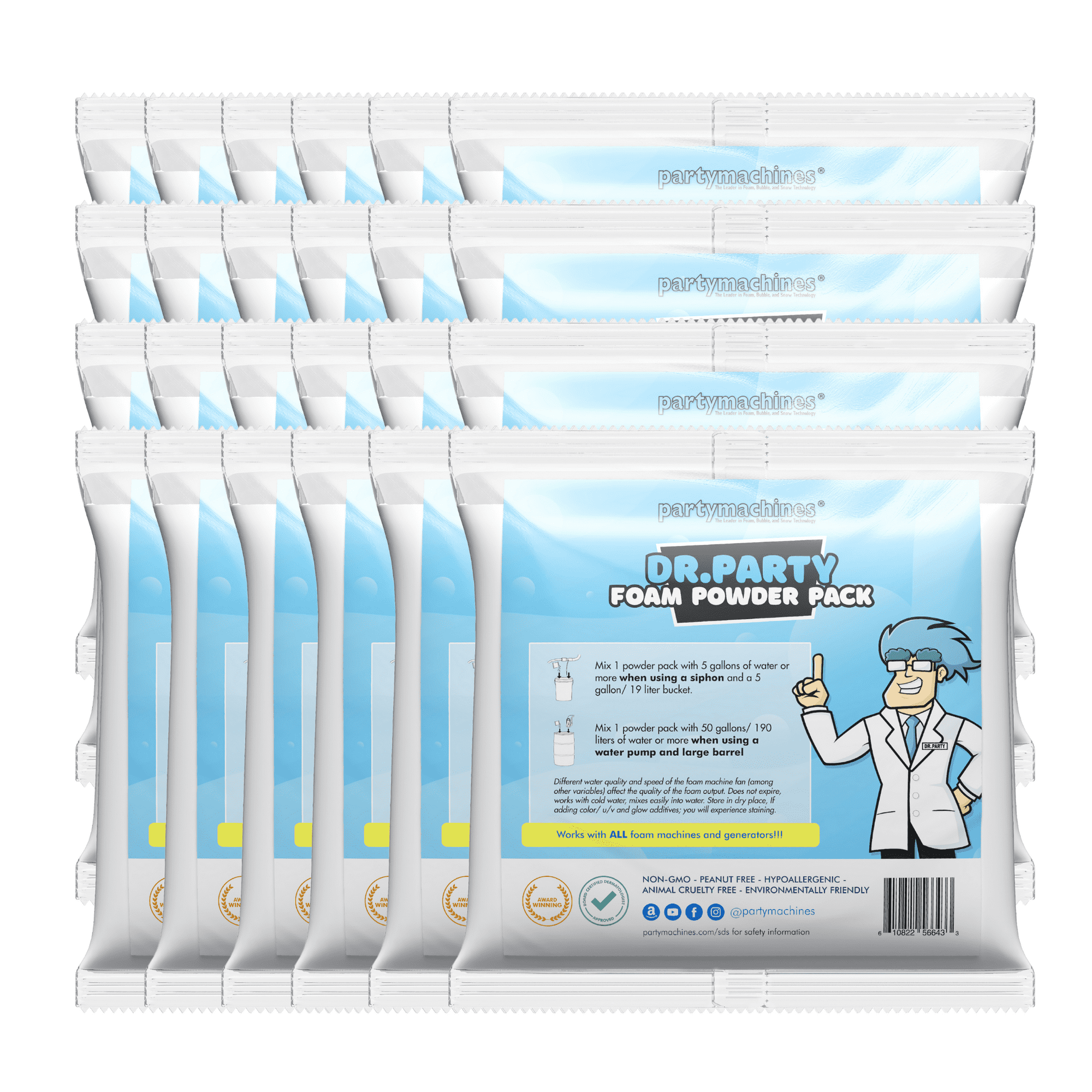 Click here for Foam Powder Packs - 24 Powder Packs For Foam Parti... prices