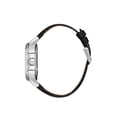 Daniel Klein 44mm Automatic Mens Watch, Leather Strap, Dual Time ...