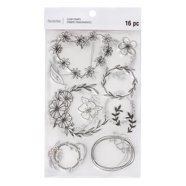 Peony Sentiment Clear Stamp Set by Recollections™ - Walmart.com