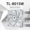 -8015 fan computer case fan silent 4-pin fan, 15 ultra-thin cooling fan ...