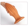 Suction Cup Backyard Big Anal Plug Boxing Training Soft Anal Expansion