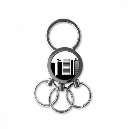 australia landmark sydney opera house outline stainless steel metal key ...