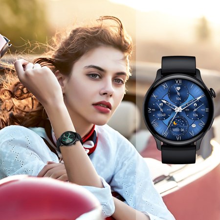 Smart Watch IP67 Waterproof Smartwatch Bluetooth Calls Speaker 1.43 ...