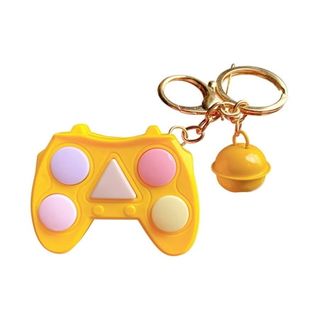 Mini Handle Game Keychain LED Electronic Memory Games For Kids Adults ...