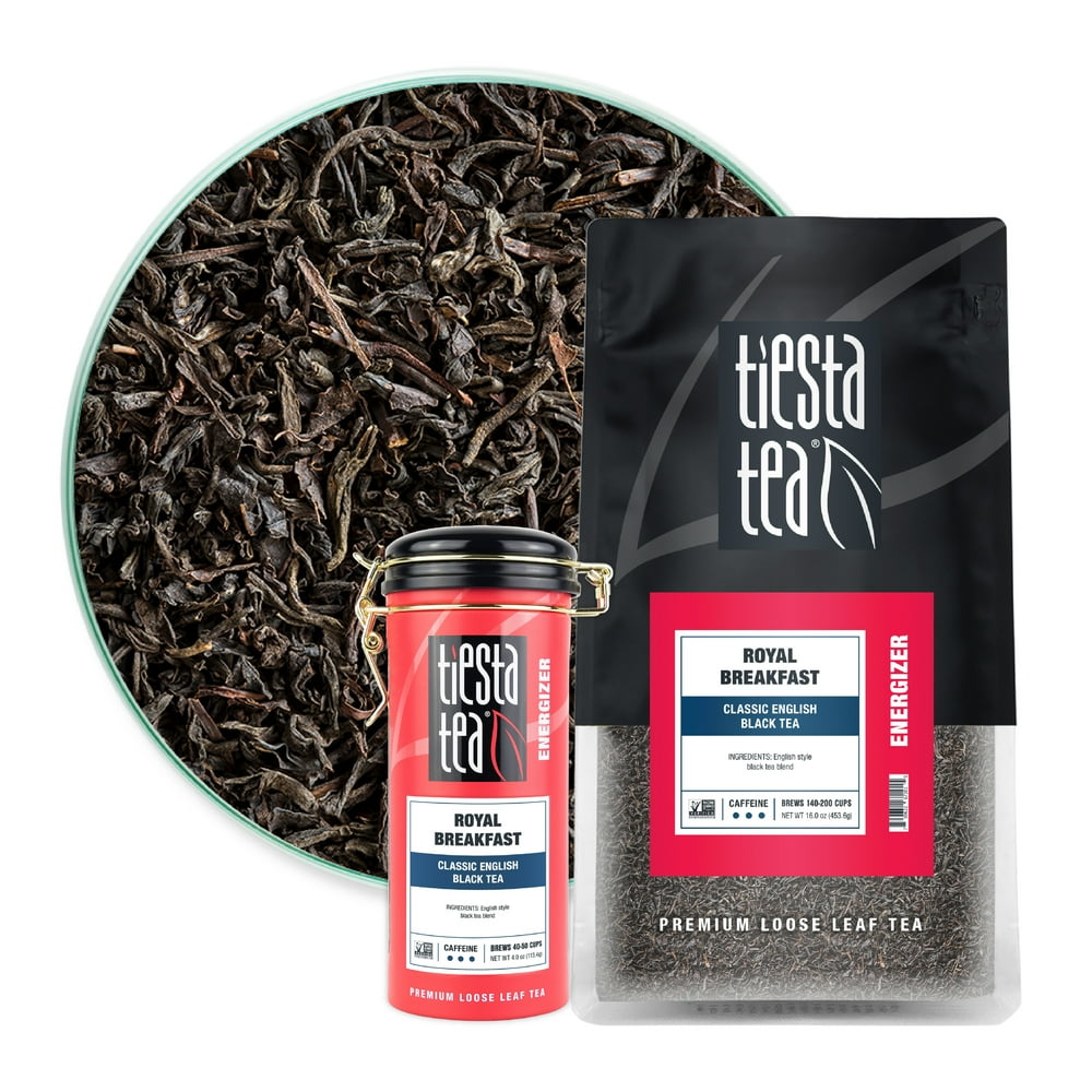 Tiesta Tea Royal Breakfast, Classic English Loose Leaf Black Tea, 2 ...