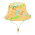 Byoo Girls UPF 50+ Bucket Hat Adjustable Chin Strap Wide Brim Pool ...