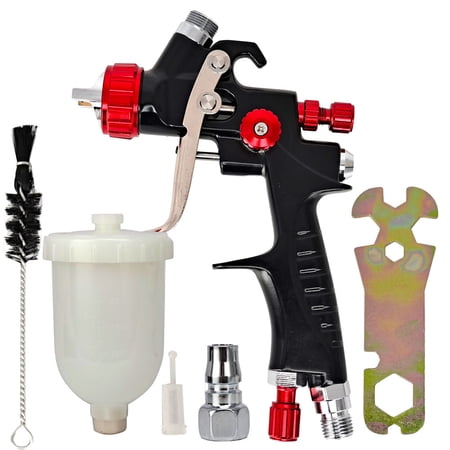 Abody 1.0mm LVMP Car Paint Spraying Tool Set Gravitys-Feed Air Sprayer ...