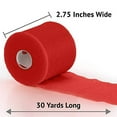 Cramer Tape Underwrap, PreWrap, Red, 48 Rolls, 2.75"x30 Yards - Walmart.com