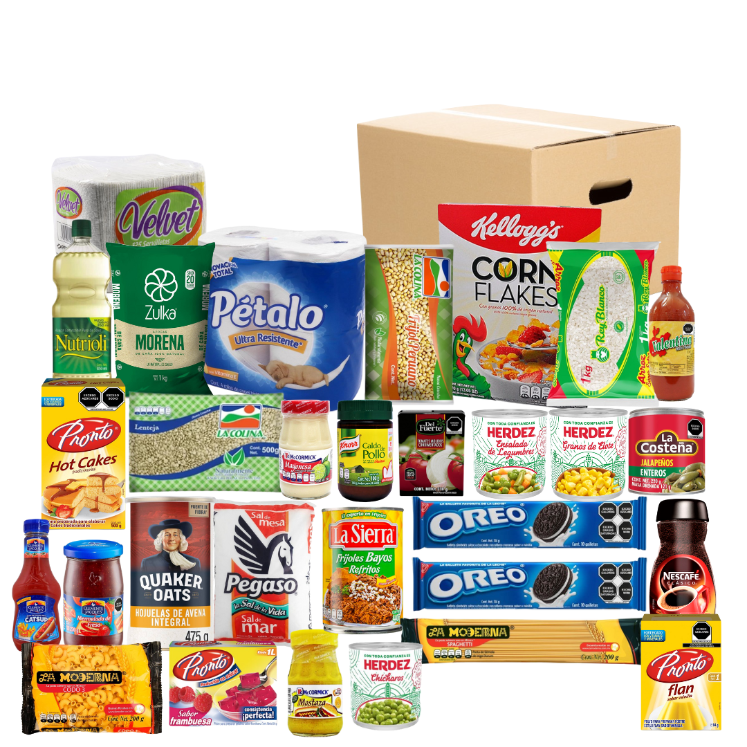 Despensa Empresarial Super Completa en caja con 29 alimentos. | Walmart ...