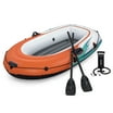 Intex Explorer 200, Inflatable Two Person Raft Boat Set for River/Lake ...