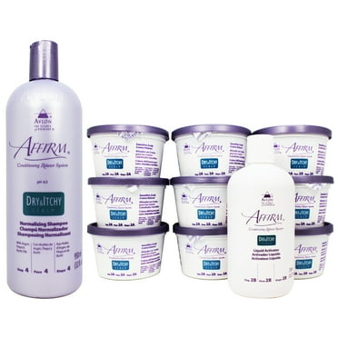 Avlon Affirm Dry & Itchy Scalp Relaxer System - Sensitive Scalp ...