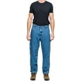 FULL BLUE Relaxed Work Carpenter Denim Jeans, Loose Fit, Utility Pocket ...