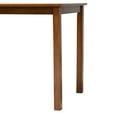 Baxton Studio Eveline Modern Walnut Brown Finished Wood 43-Inch Dining ...