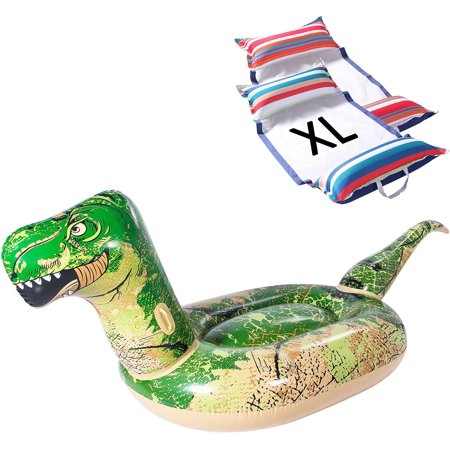 Inflatable Pool Float, 2-Pack XL Soft Fabric | Walmart Canada