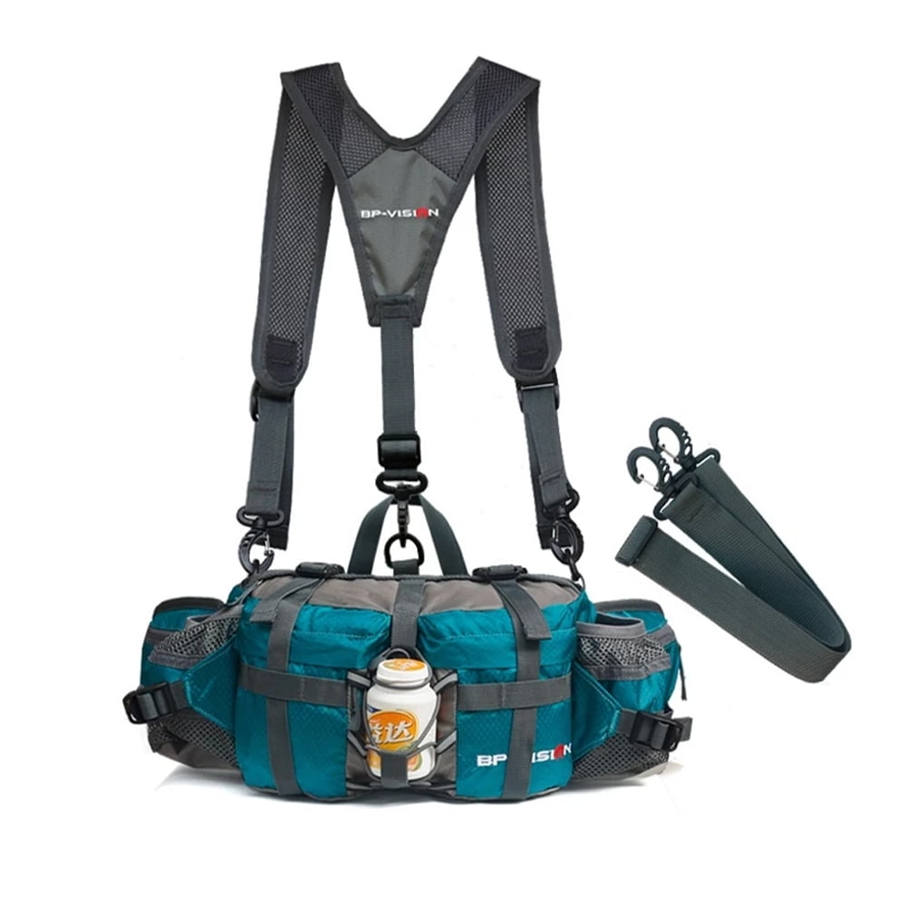 Hombres Mujeres Packle La Cintura Pack Multifuncional Fanny () Verde ...