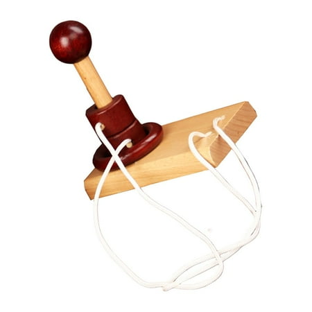 Destyer Classic Wood Rope Puzzles Intelligent Brain Teaser Education ...