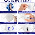 Suction Cup Hooks for Shower,Removable Towel Hooks,Upgraded 15 lbs ...