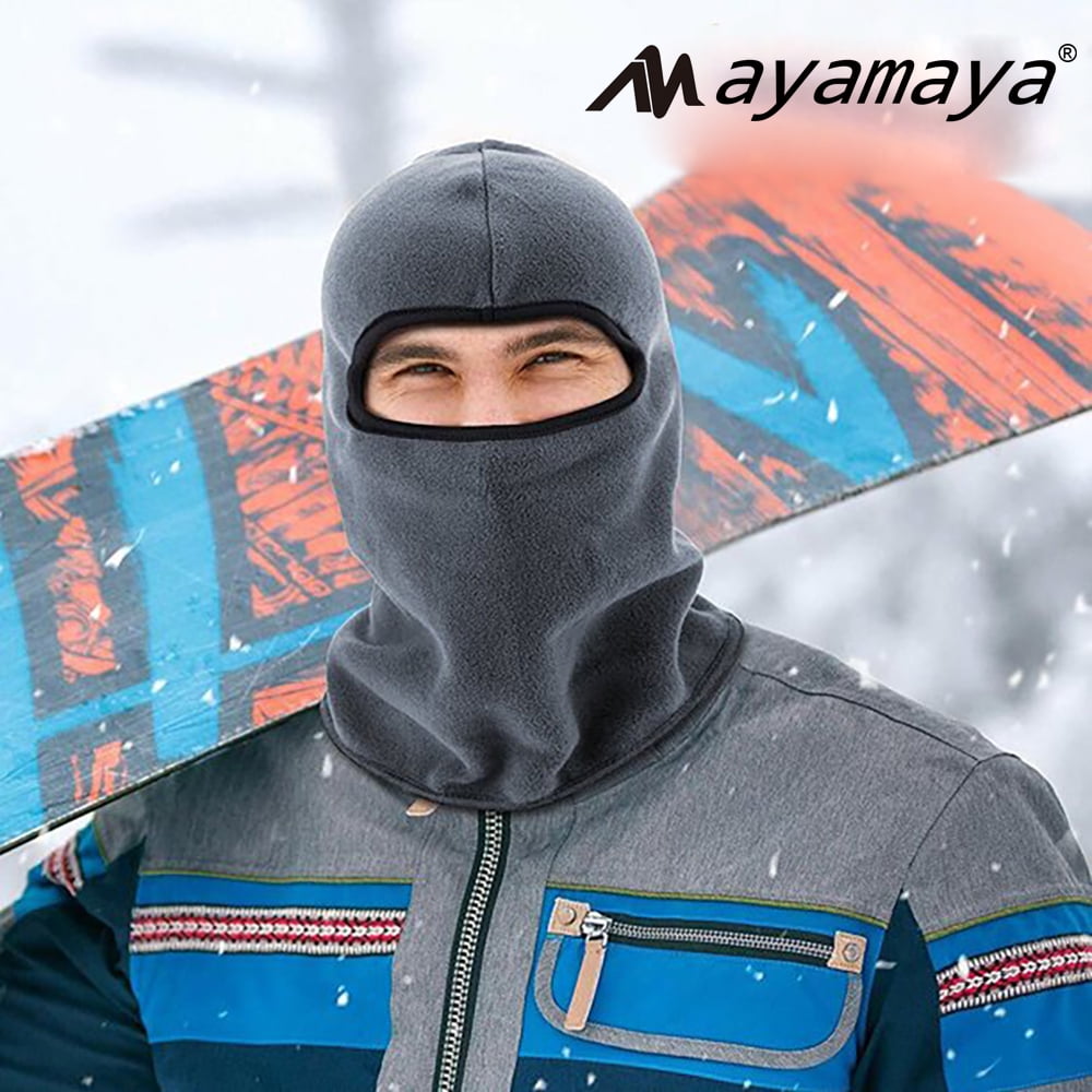 Winter Balaclava Face Mask,AYAMAYA Ski Mask Cover,Head and Neck ...