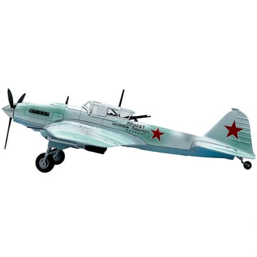 Ilyushin IL-2M3 Sturmovik Aircraft #100 Green Camouflage Soviet Air Force 1/72 Diecast Model ...