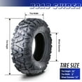 One ATV UTV 6PR Tires 26x9-14 26x9x14 Mud - Walmart.com