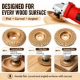Upgraded and Thickened Angle Grinder Polishing Pad, Conduit Diameter ...