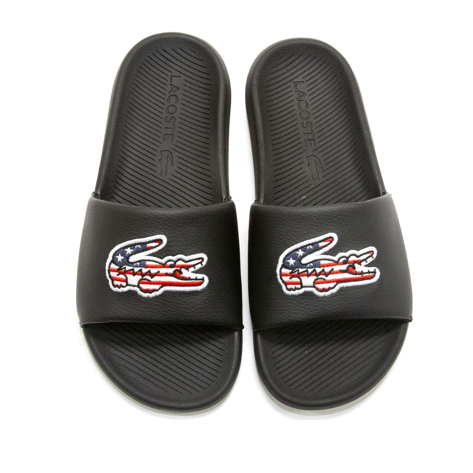 Lacoste Men Croco Slide Sandals - Walmart.com