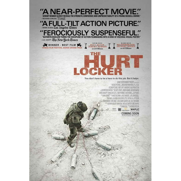 The Hurt Locker Movie POSTER 27" x 40" Style C - Walmart.com - Walmart.com