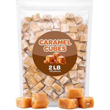 Kraft Classic Chewy Caramel Squares Candy, Individually Wrapped (2 ...